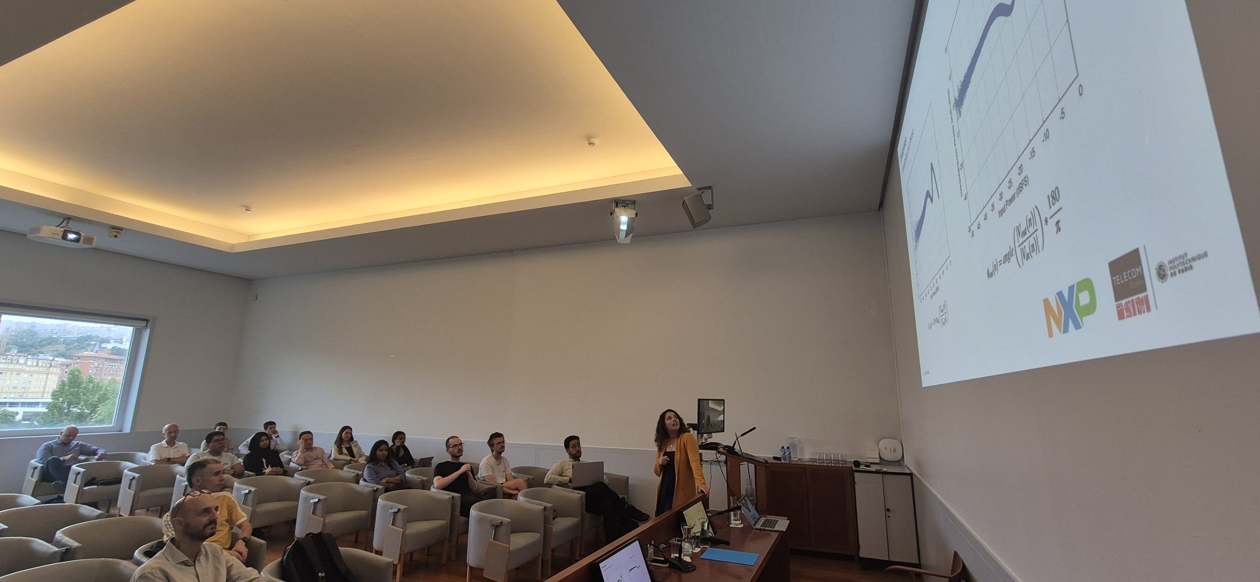 Conference « Phase Shift Happens: Predistortion of Power Amplifiers » by Carolina Pedrosa (NXP ...